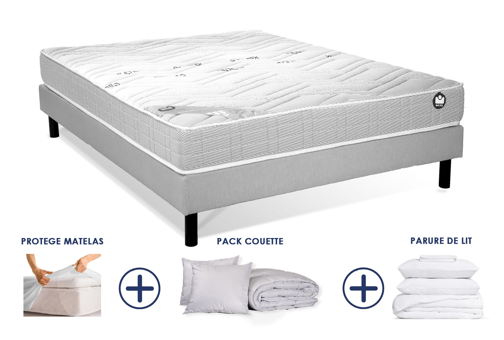 Matelas Bultex Cup 100 140x190 Ferme | La Compagnie du lit